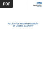 Hospital Linen and Laundry Guidelines | PDF | Infection Control ...