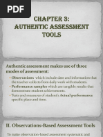 Authentic Assessment Tools | PDF | Career & Growth