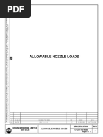 Allowable Nozzle Loads | PDF