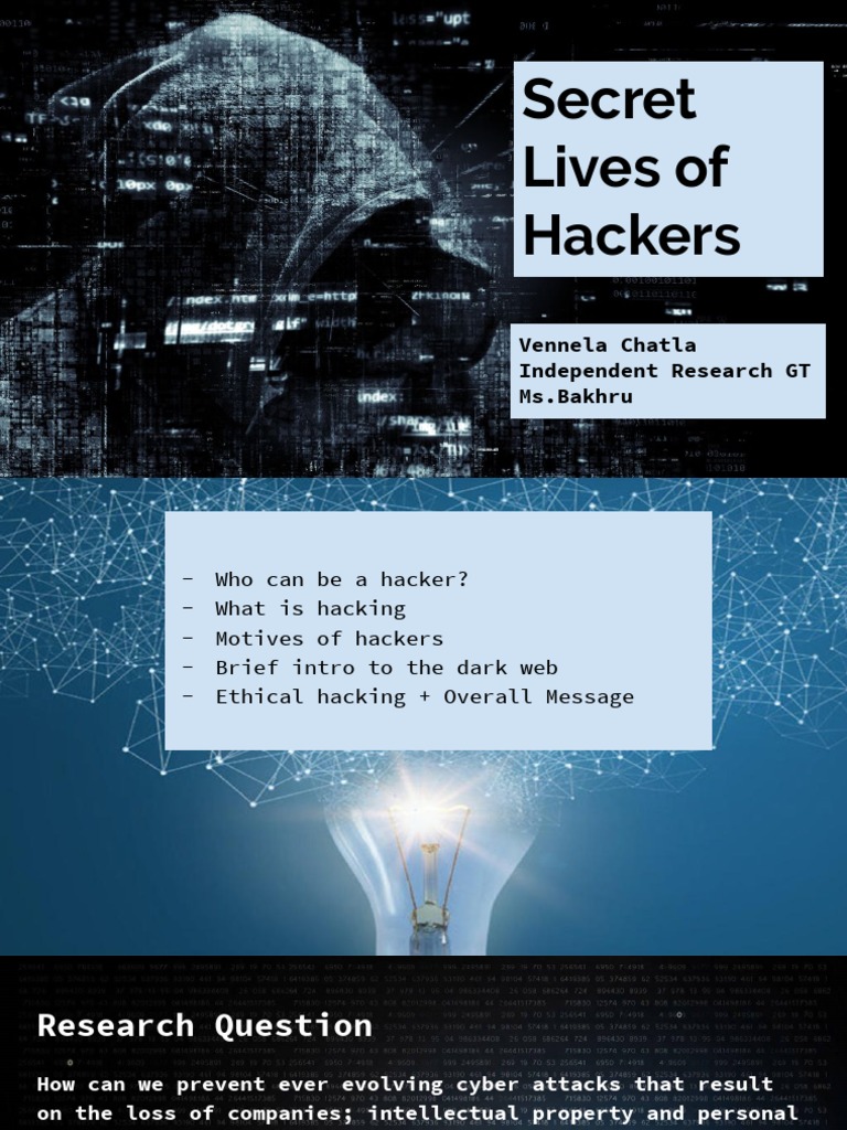 Final Presentation | PDF | Security Hacker | White Hat (Computer Security)