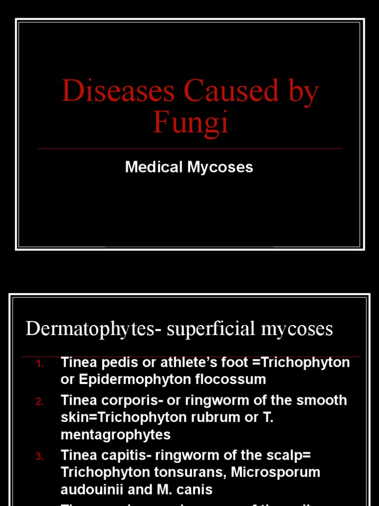 Diseases Caused by Fungi | PDF