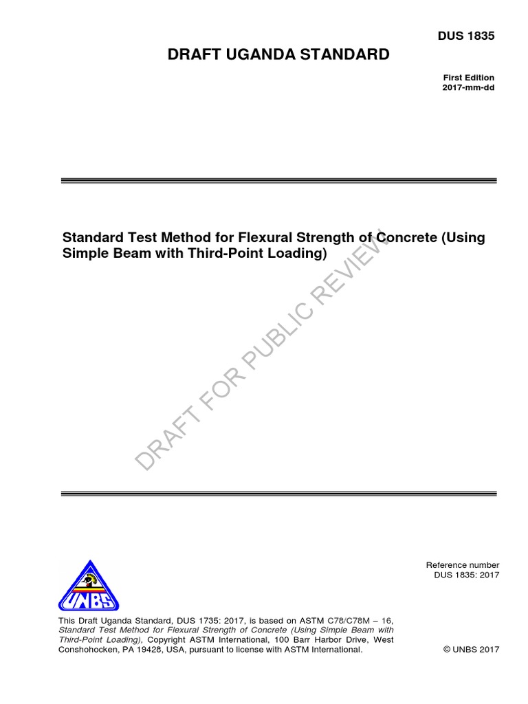 Astm C 78 | PDF | Fracture | Concrete