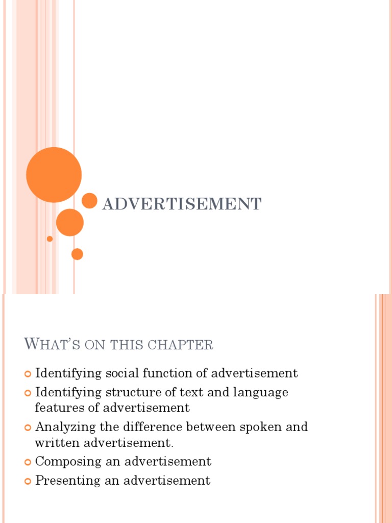 Materi Advertisement TEXT | PDF