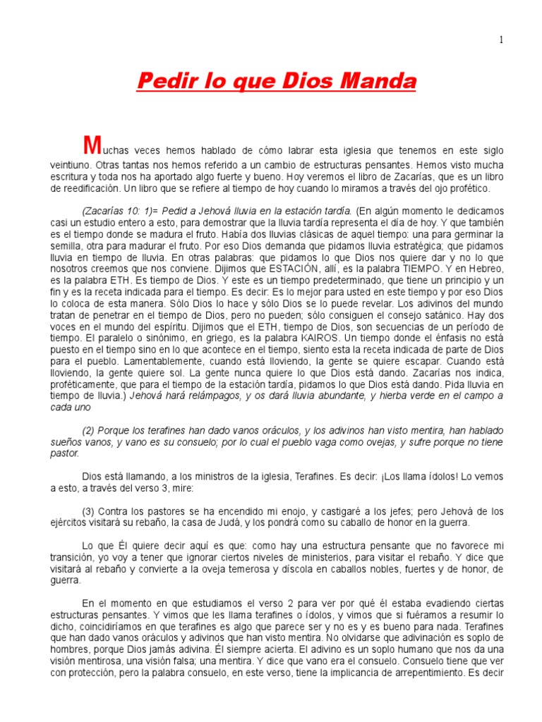 Terafines y el Llamado a la Madurez | PDF | San Pedro | Cristo (título)