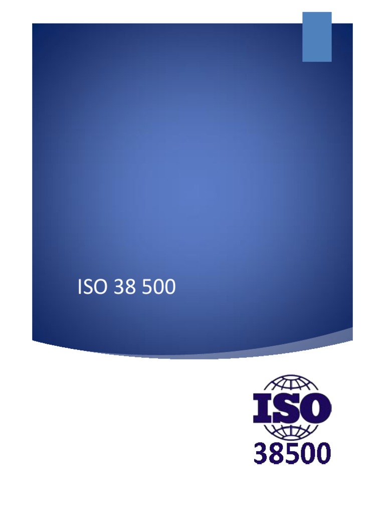 Informe ISO 38500 Tigre | PDF | Tecnología de información y ...