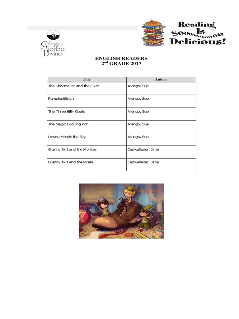 English Readers 2 GRADE 2017: Title Author | PDF