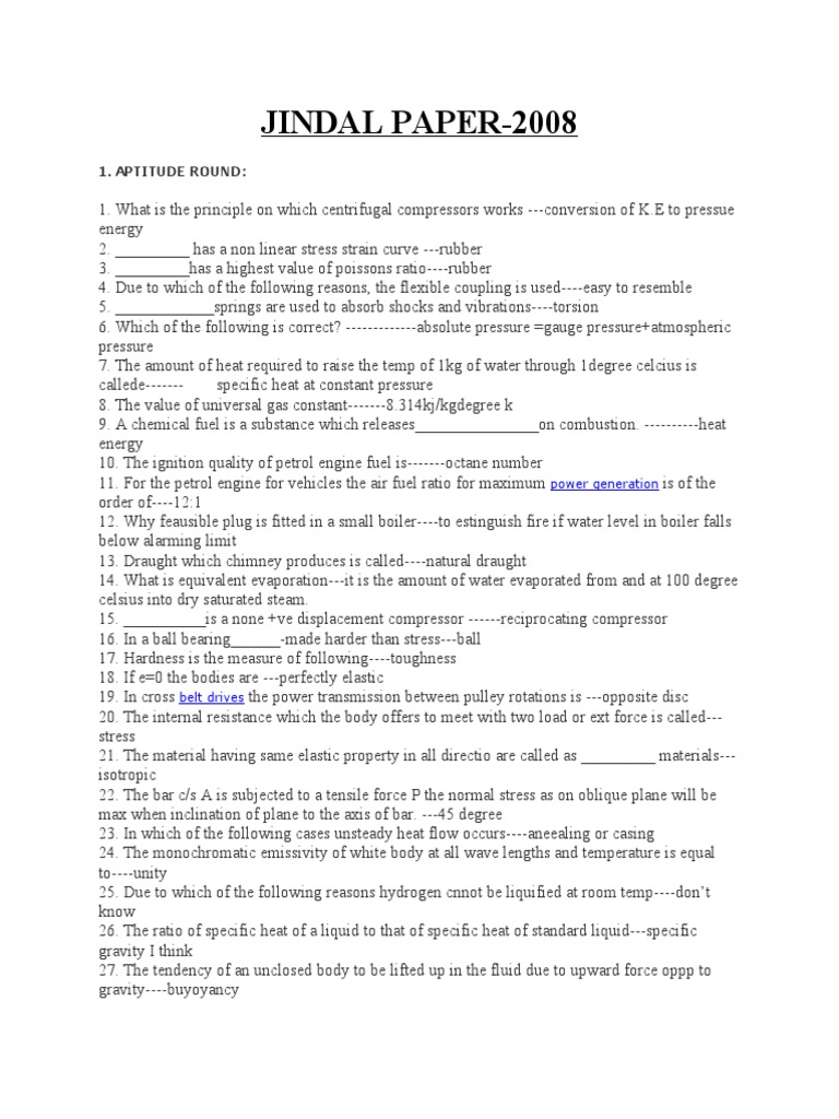 Jindal Paper | PDF | Boiler | Elasticity (Physics)