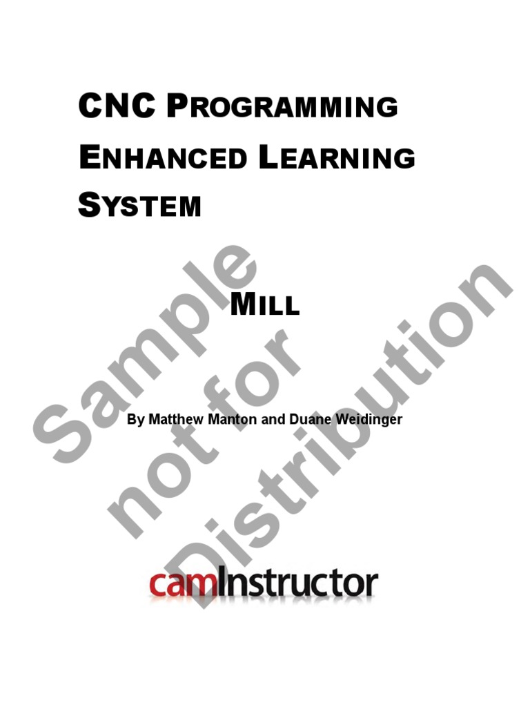 CNC PROGRAMMING - Mastercam Training PDF | PDF | Numerical Control ...