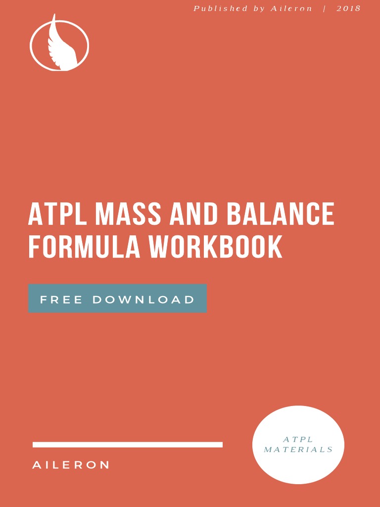 Atpl Mass and Balance Formula Workbook | PDF | Gallon | Mass