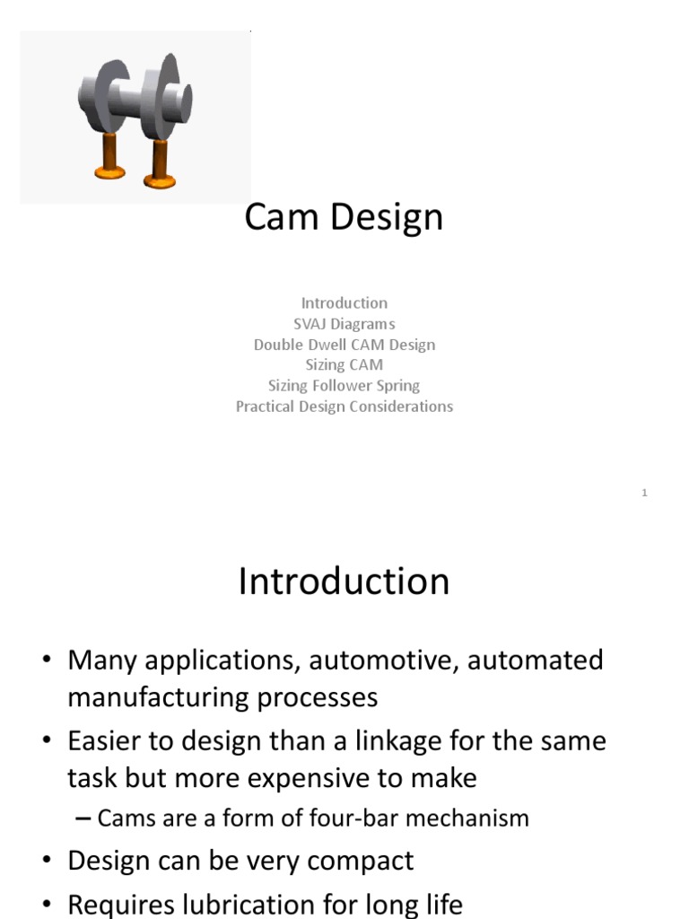 Cam Design PDF | PDF | Curvature | Machine (Mechanical)