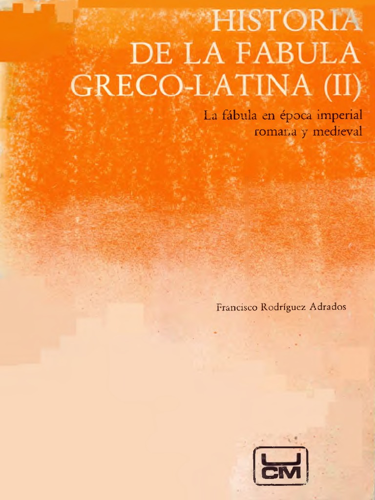 Historia de la fábula greco-latina | PDF | Fábula | imperio Bizantino