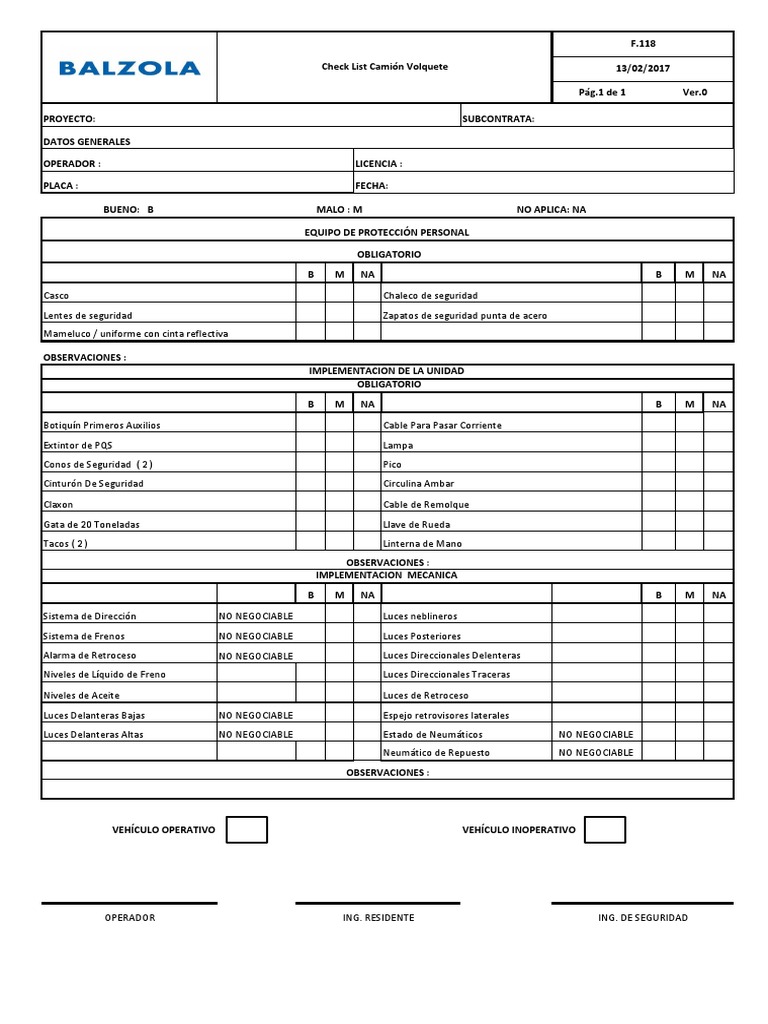 inspeccion de camion | Camión | Vehículos