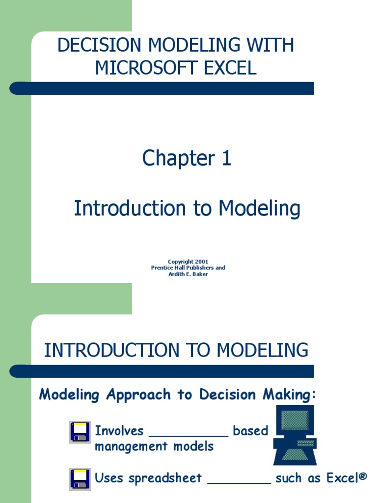 Decision Modeling With Microsoft Excel | PDF | Mathematical Model | Variable (Mathematics)