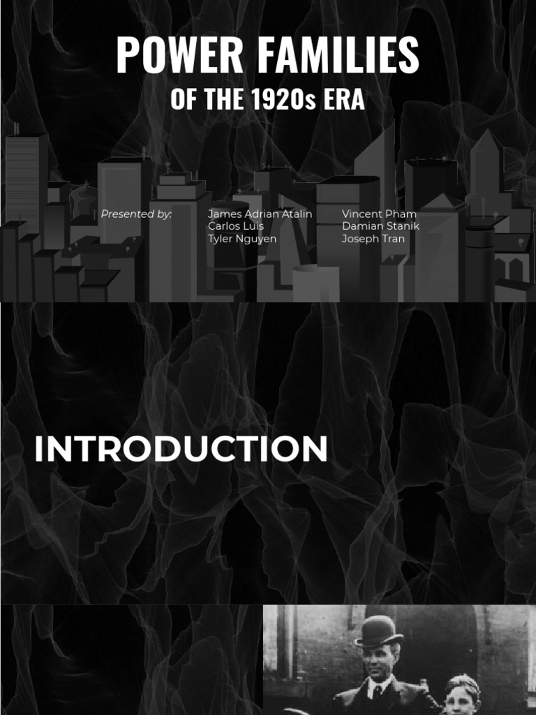 Power Families | PDF | John D. Rockefeller | Economies