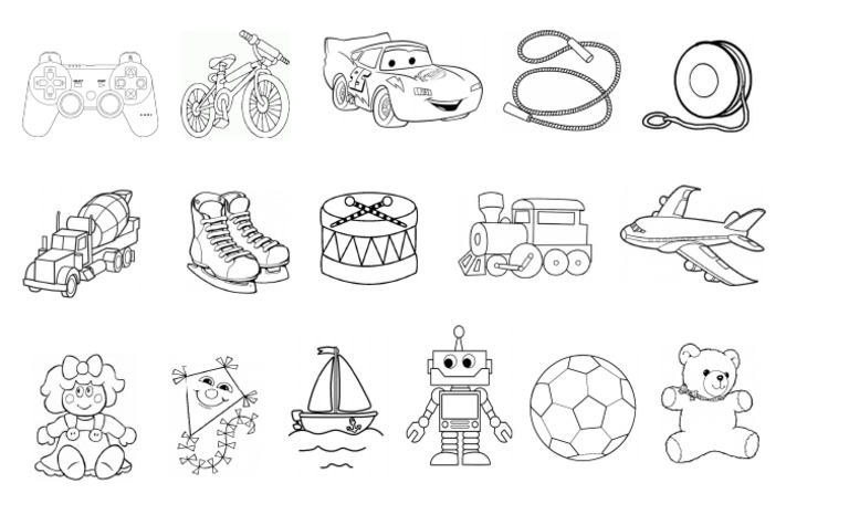 Toys Worksheet | PDF
