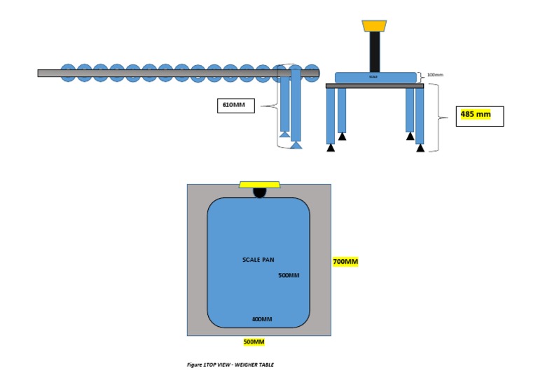 CTN Weigher Table Measurement | PDF