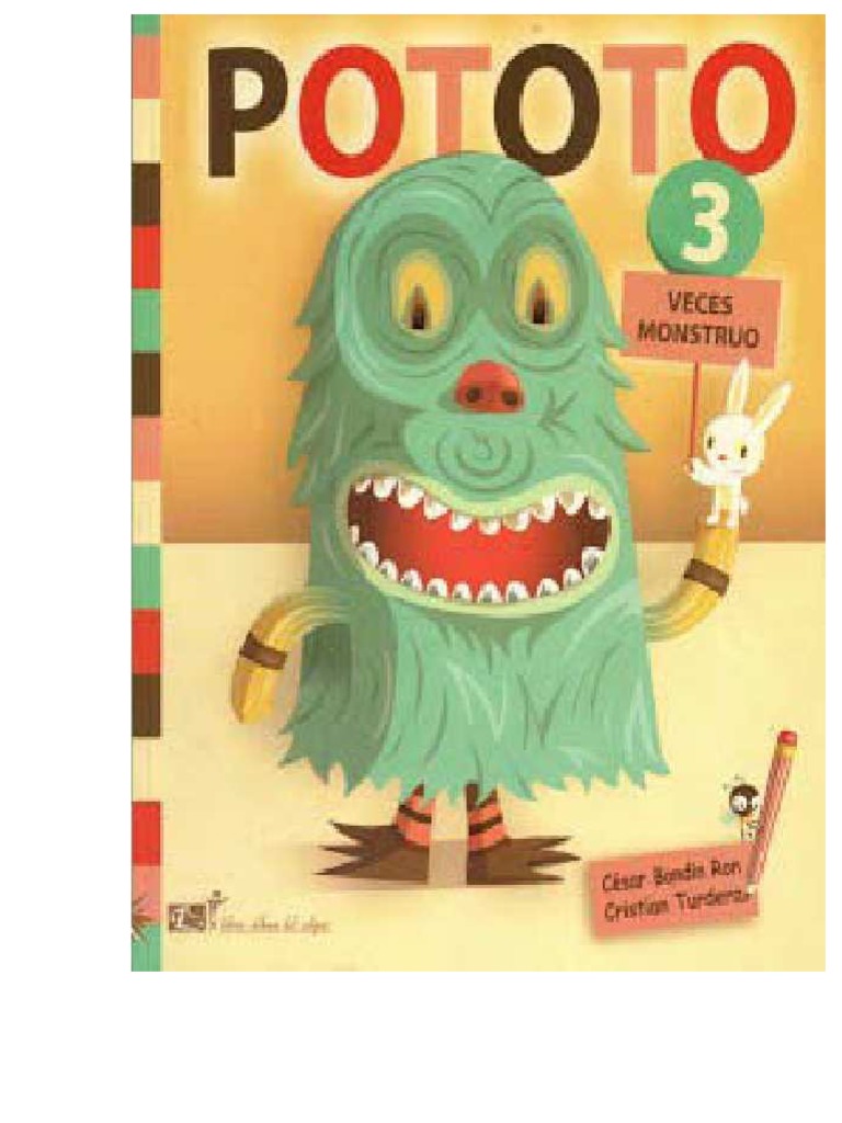 Pototo 3 Veces Monstruo PDF | PDF