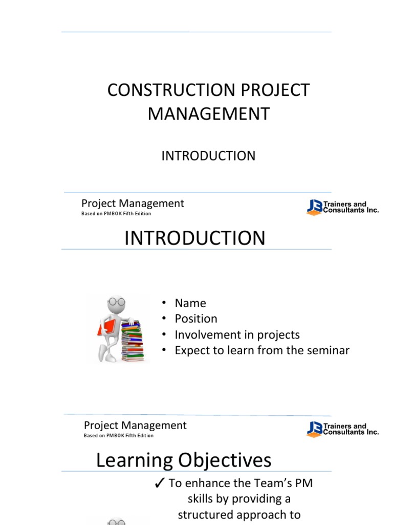 Construction Project Management Guide | PDF | Project Management | Risk ...