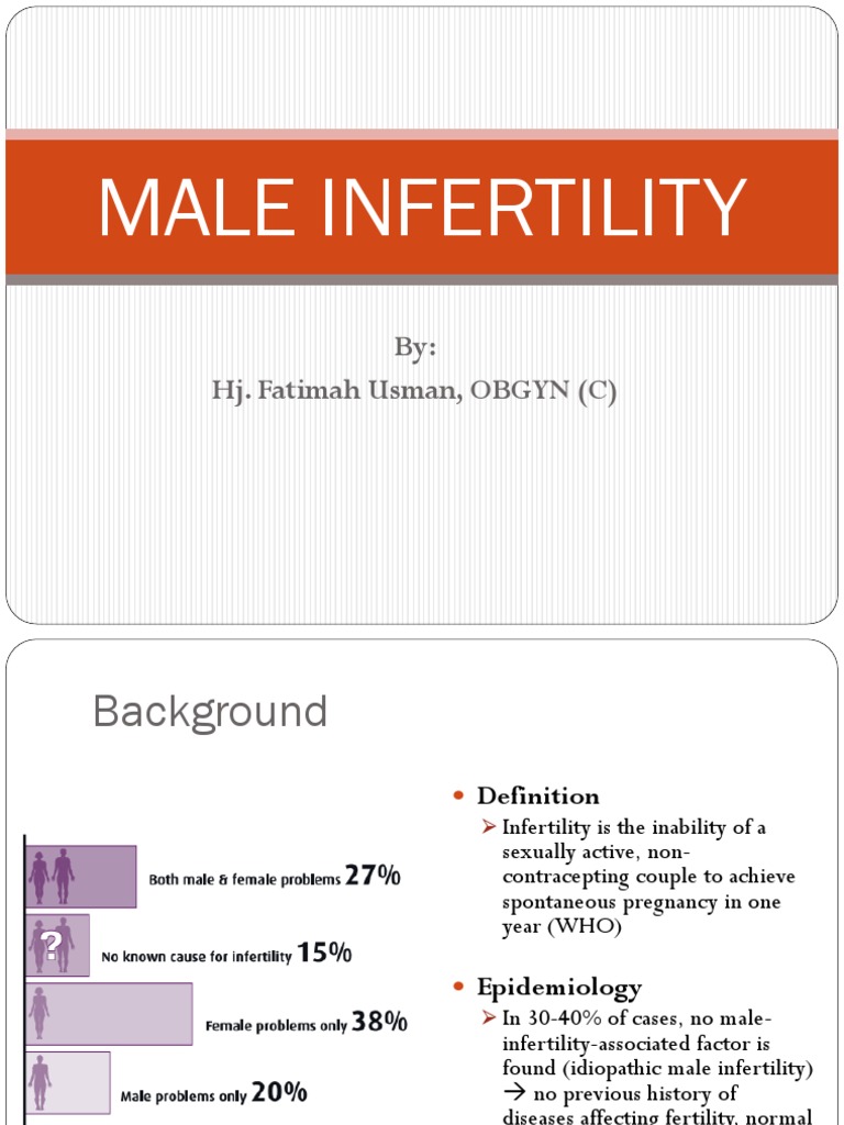 Male Infertility | PDF | Infertility | Testicle