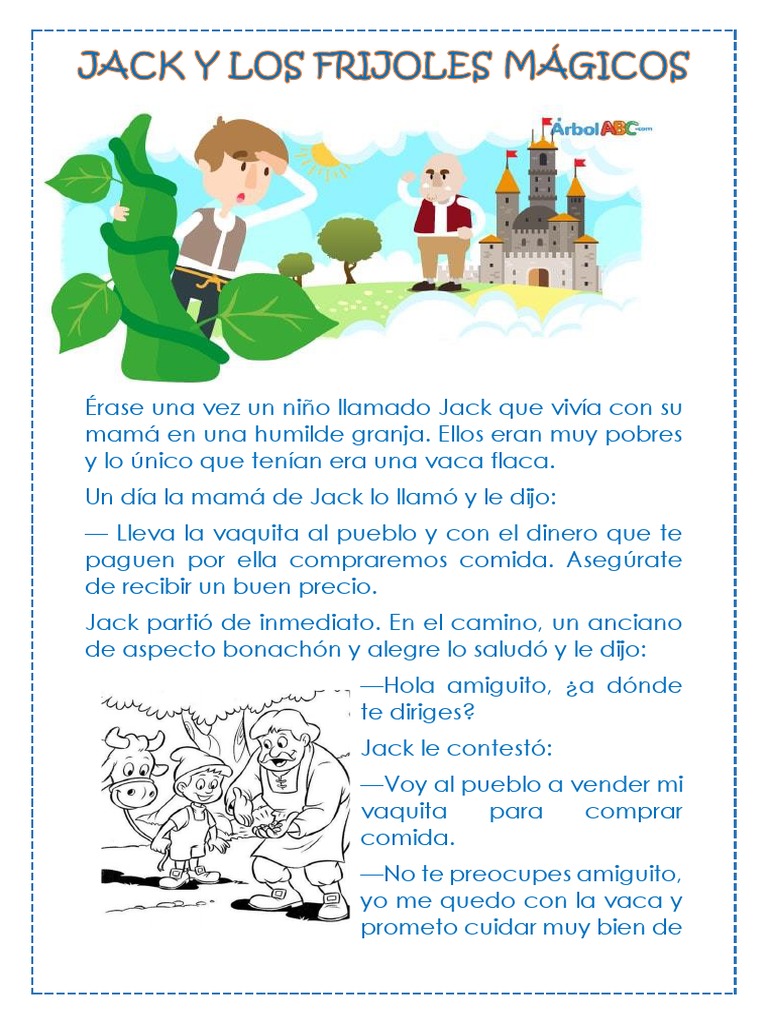 Jack y los frijoles mágicos | PDF