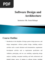 CS603 Software Architecture and Design Handouts | PDF | Conceptual Model | Design