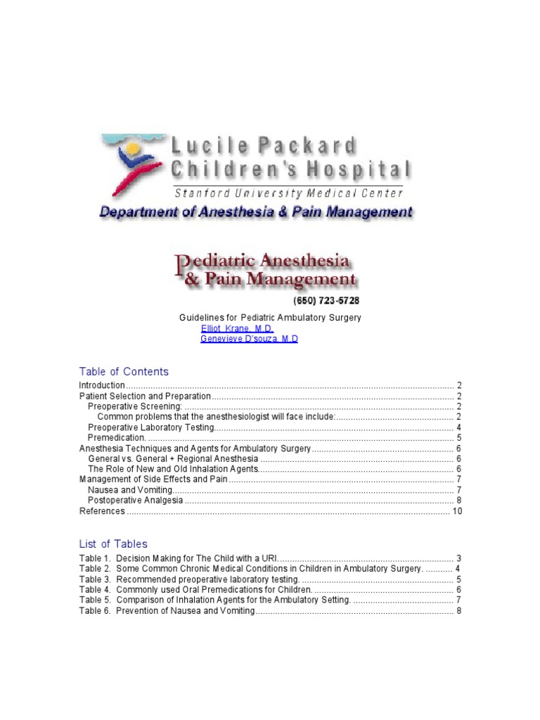 Amb Anesthesia | PDF | Anesthesia | Sleep Apnea