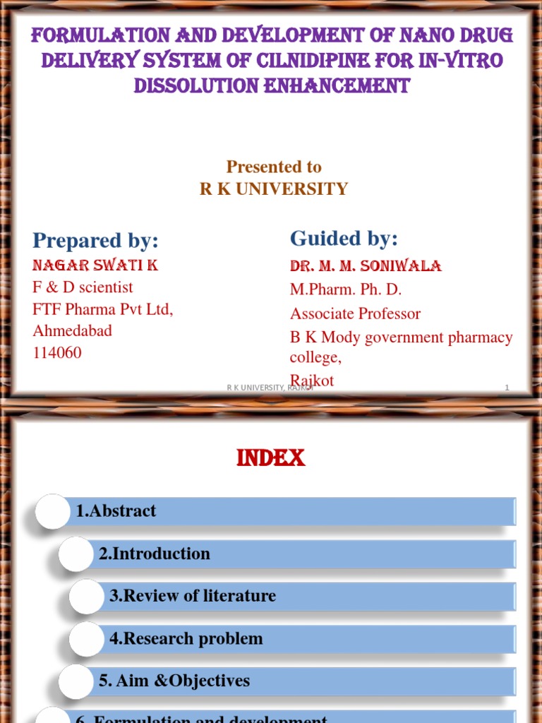 Swati Nagar 12032019 | PDF | Pharmaceutical Formulation | Solubility