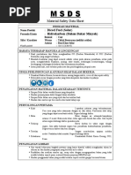 Msds Solar Pertamina | PDF