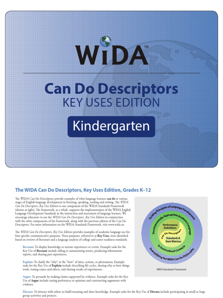 Can Do Descriptors: Key Uses Edition | PDF | English Language | English ...
