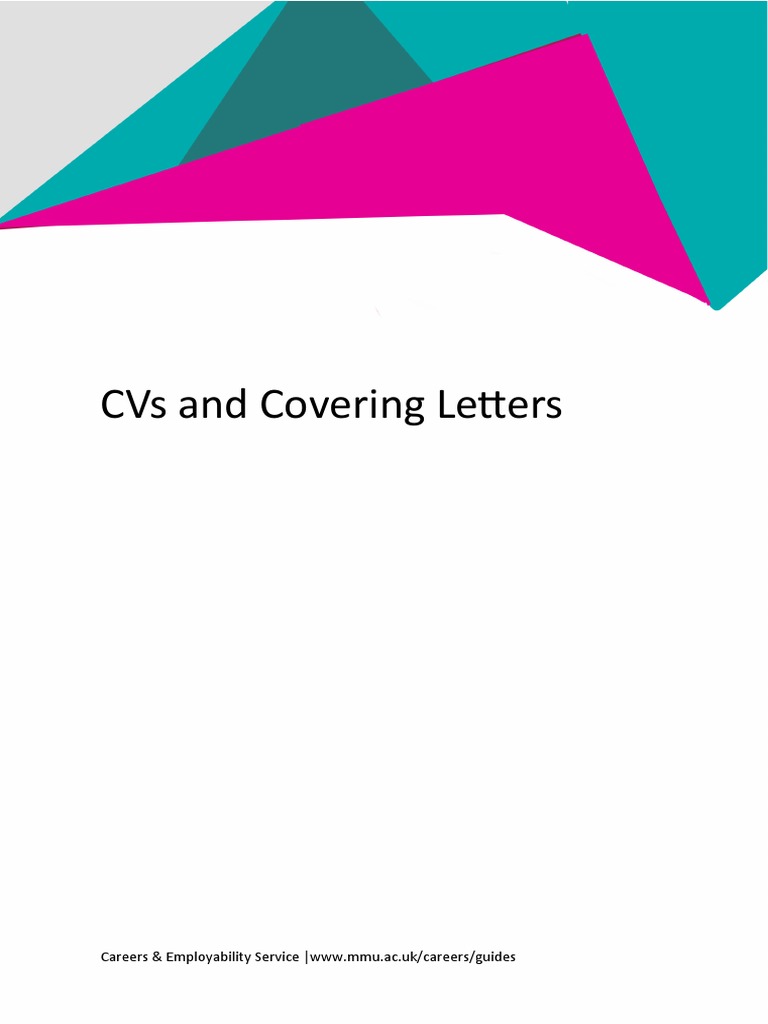 CVs and Covering Letters | PDF | Résumé | Business