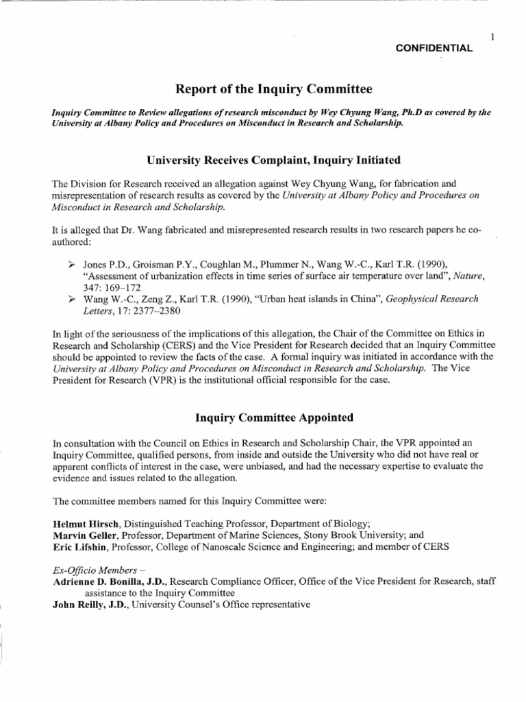 Inquiry Report Sample Pdf Pdf