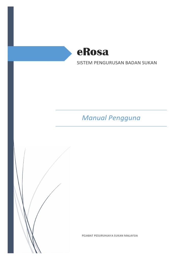 Manual Pengguna Pendaftaran Badan Sukan | PDF