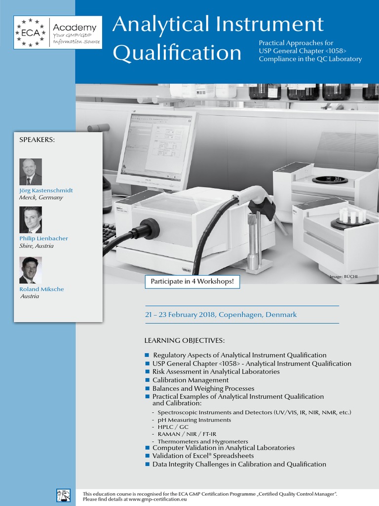 ECA Analytical Instrument Qualification | Download Free PDF ...