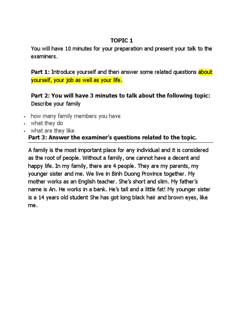 Common Speaking Topics | PDF | Rain | Weather
