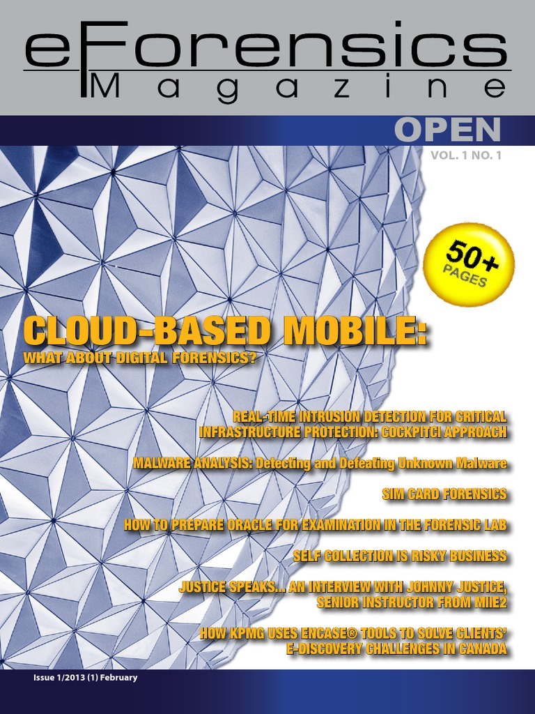 Eforensics Open 01 2013 PDF | PDF | Oracle Database | Databases