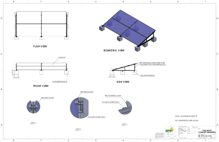 Plan View Isometric View: RPK-SE-942 | PDF | Engineering Tolerance | Screw