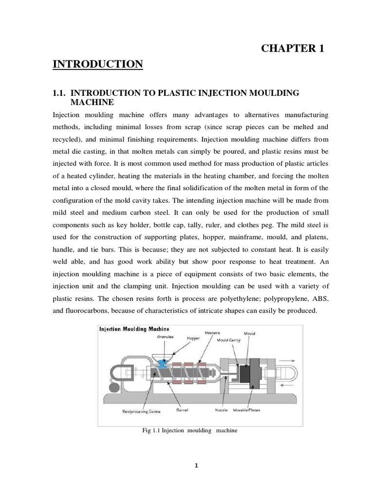 Project Injection Moulding Machine | PDF | Gear | Bearing (Mechanical)