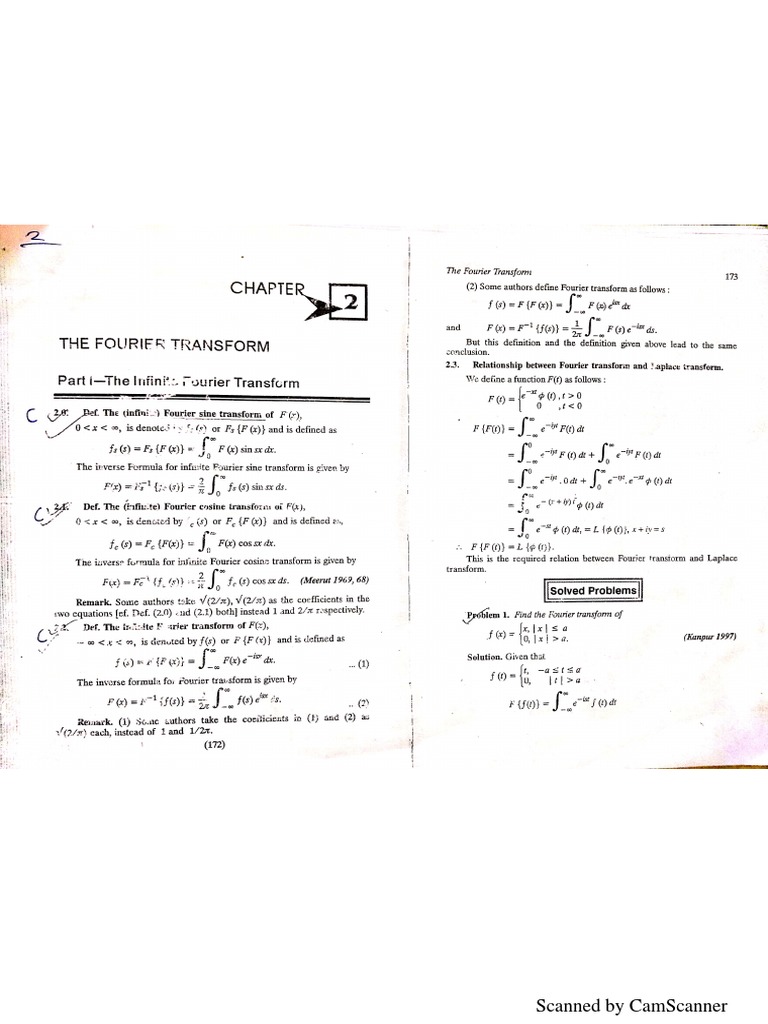 Fourier Transform | PDF