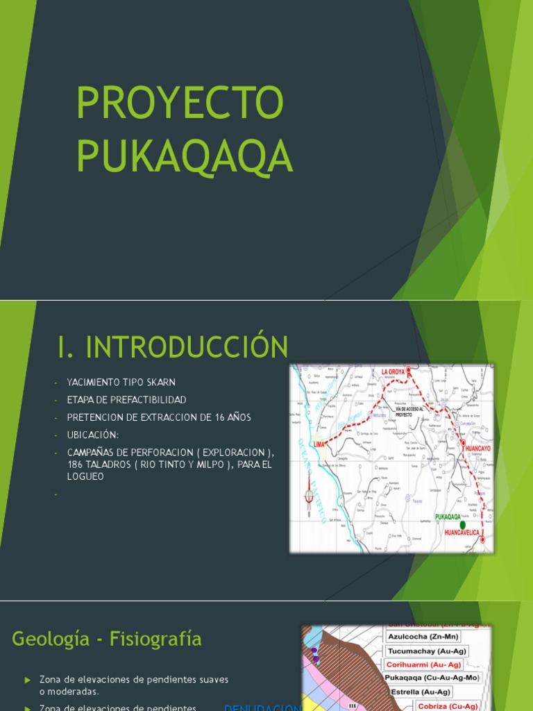 Proyecto Pukaqaqa Expo | PDF | Minería | Cobre