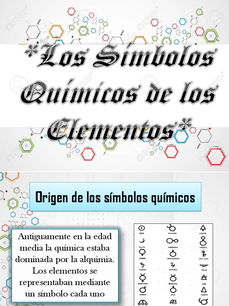 Simbolos Quimicos de Los Elementos - Copia | Materiales | Compuestos ...