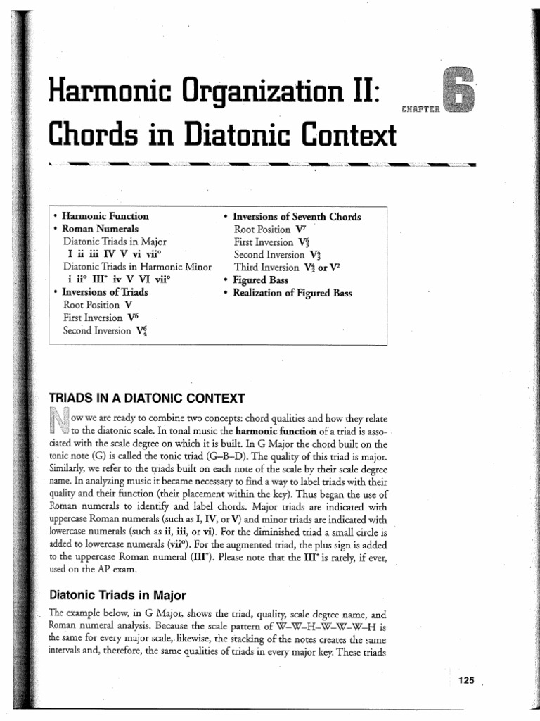 AP Music Theory Chapter 6 | PDF