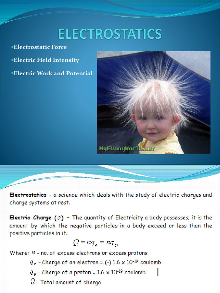 Introduction to Electrostatics Concepts | PDF