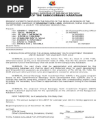 SK Resolution | PDF | Philippines | Government