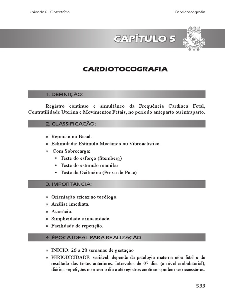 Interpretação da Cardiotocografia: Parâmetros Analisados e Orientações ...