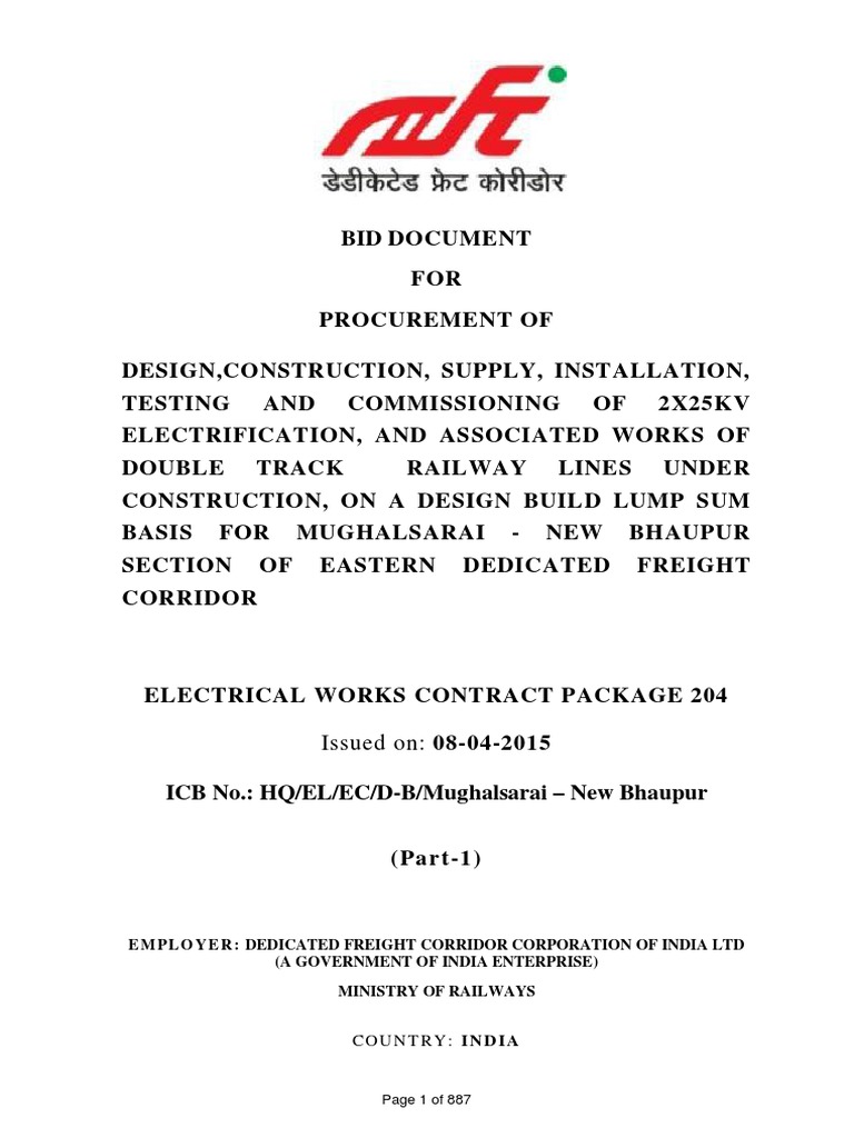 01 APL-2 ELC Bid Doc - Final PDF | PDF | Loans | Procurement
