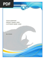 Exception Report Template | PDF | Risk | Document