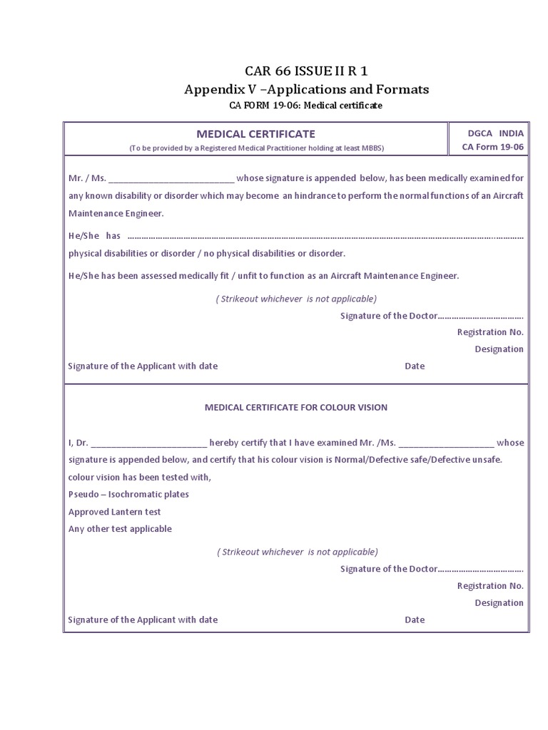 Ca Form 19-06 | PDF