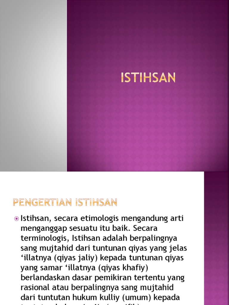 Istihsan | PDF