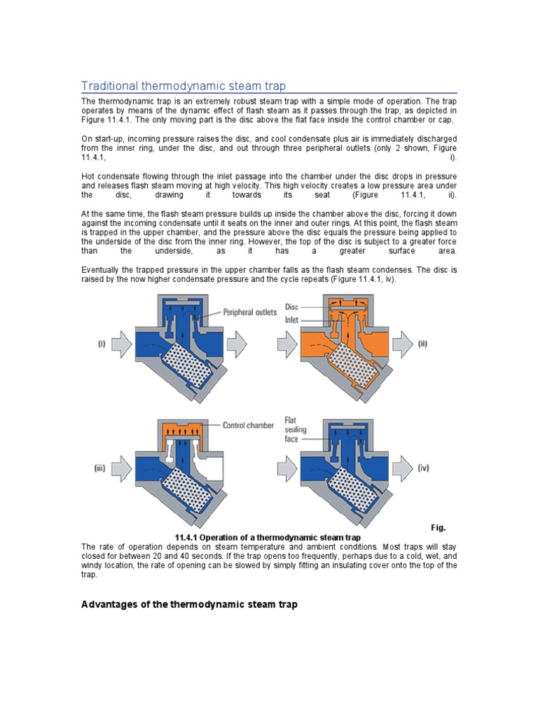 Steam Trap | PDF | Steam | Valve