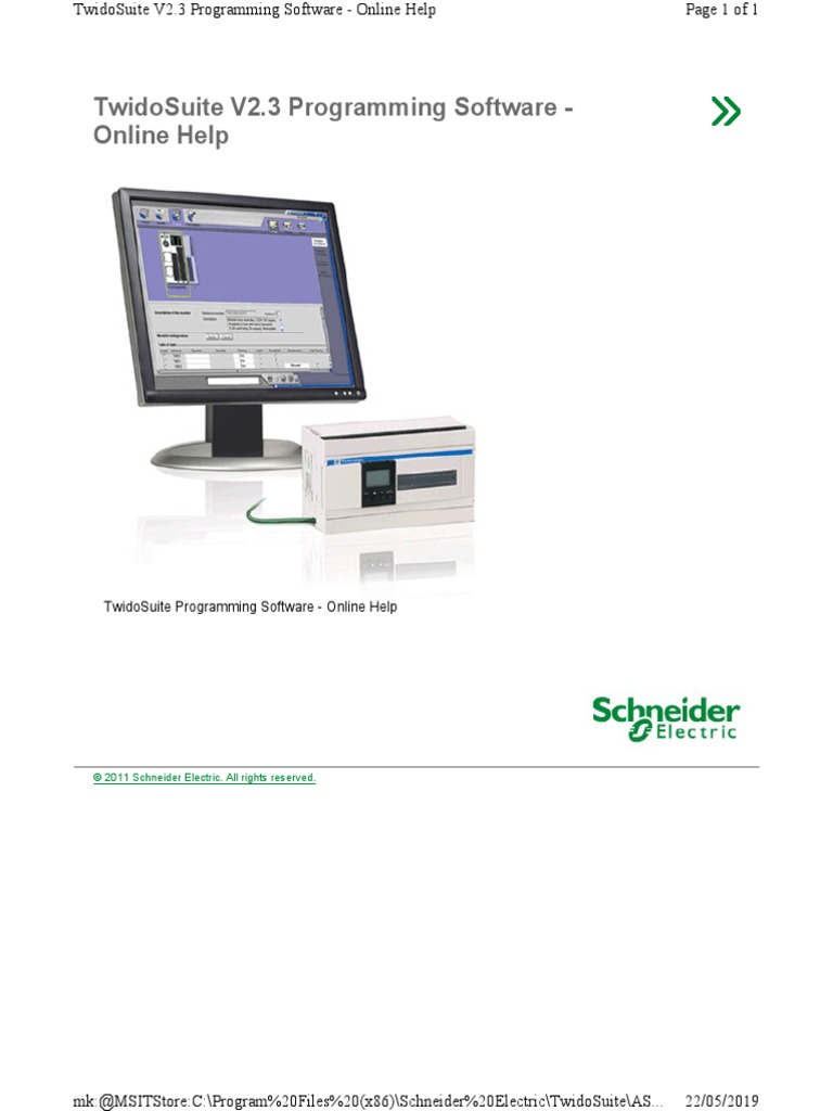 Manual Twidosuite | PDF